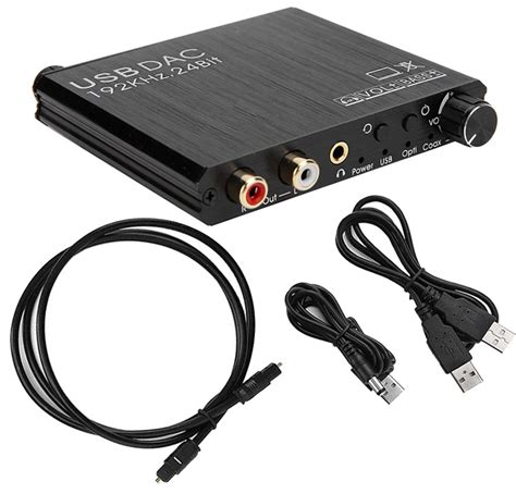Premium 24 Bit 192 Khz Digital To Analog Audio Decoder And Usb Sound Card