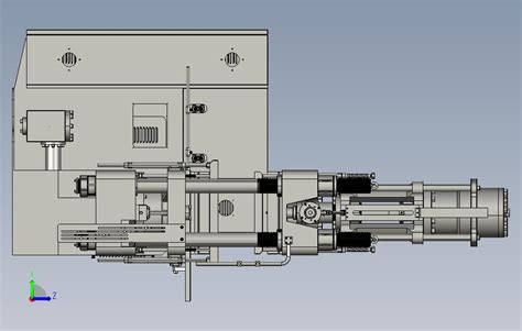 橡胶成型机（注胶机）3d模型 Step 模型图纸下载 懒石网