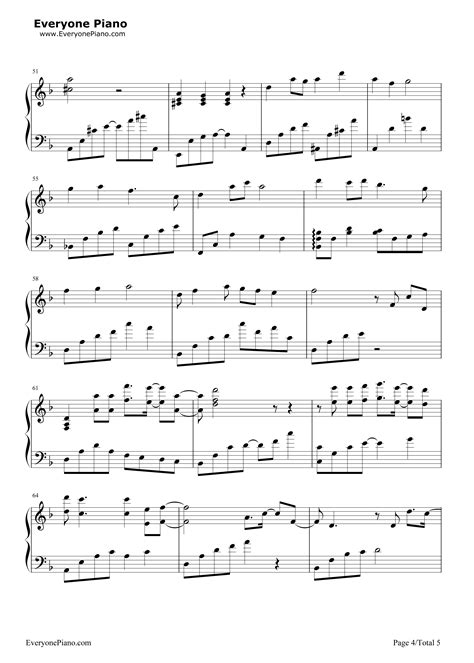 時間都去哪兒了 電影《私人訂制》插曲五線譜預覽 Eop線上樂譜架