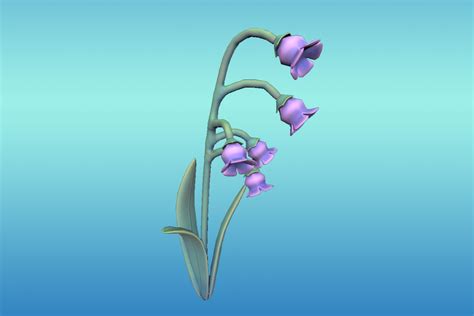 Stylized Flower Mesh Collection