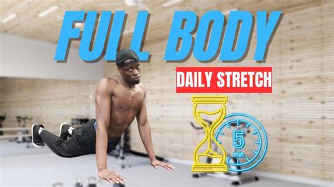 5 Minute Full Body Stretch Beginner Friendly Youtube