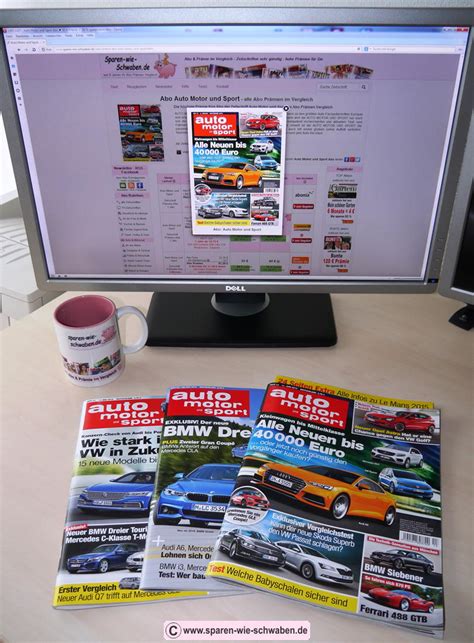 Abo Prämie Testbericht Zeitschrift Abo auto motor und sport