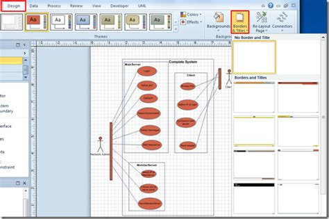 How To Edit Body Header Title In Visio