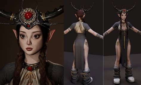 3d Character Modeling Ue5 3d Game Character Rigging For Unity And