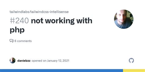 Not Working With Php Issue Tailwindlabs Tailwindcss Intellisense GitHub
