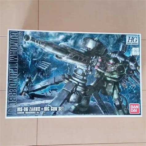 Bandai Hg 1144 Gundam Thunderbolt Ms 06 Zaku Iibig Gun Set Mobile