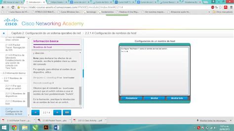 Laboratorios Cisco Ccna Capitulo 2 Laboratorio 2 2 1 4
