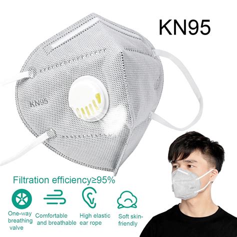 Dr Vaku K95 5 Layer Respirator Reusable Protection Mask Pack Of 5 Universal Universal