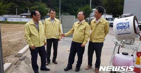 농협 김건영 강원본부장 Ai 방역 관계자 격려
