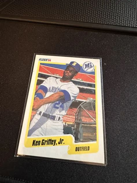 1990 Fleer Ken Griffey Jr Card 513