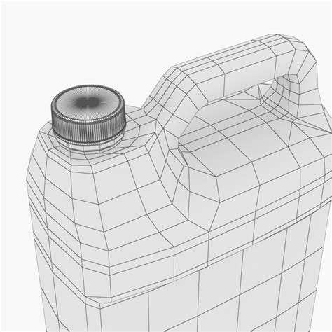 Plastic Container V2 3d Model 39 Max Obj Free3d