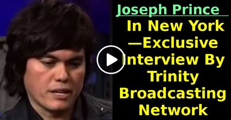 Joseph Prince In New York—exclusive Interview By Trinity Broadcasting