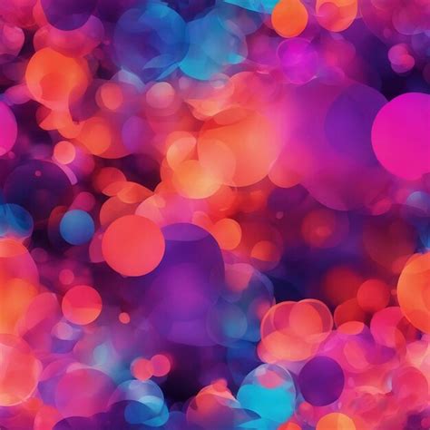 Premium Ai Image Colorful Sphere Backgroundgenerative Ai