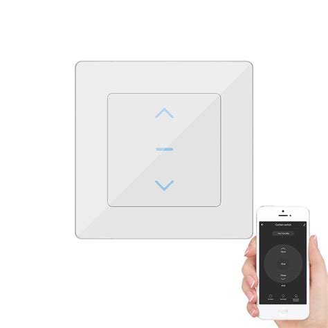 MOES Wlan Rolladenschalter Intelligenter Touch Alexa Rolladen Schalter Smart Jalousie Wlan