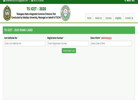 TS ICET Result 2020 Rank Card Released On Icet Tsche Ac In 90 28