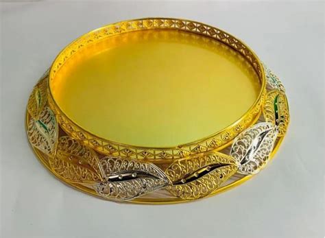 Metal Dry Fruit Tray For Home Type Decorative Trays 10 Inch At Rs