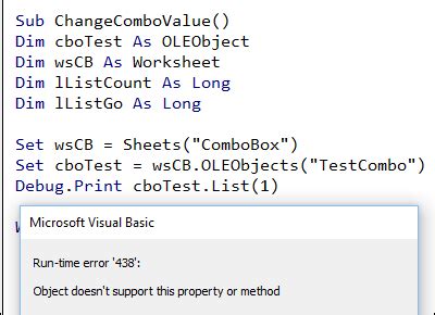 Excel ActiveX Combobox Item Select Macro Contextures Blog