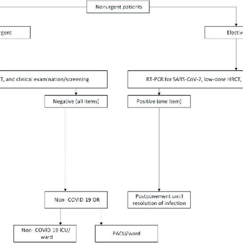 Preoperative And Postoperative Workflow In Patients Undergoing