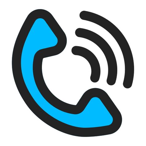 Calling Generic Outline Color Icon