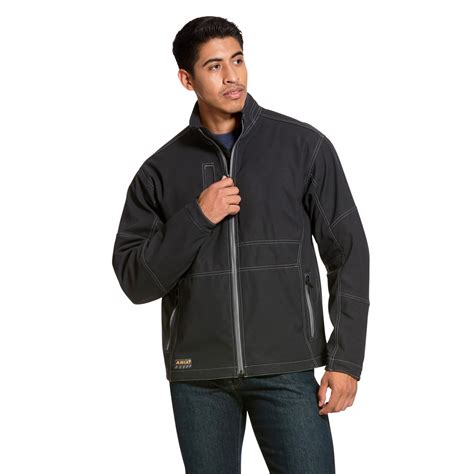 Murdochs Ariat Mens Rebar Stretch Canvas Softshell Work Jacket