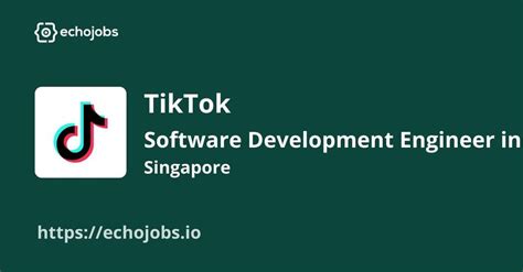 Hiring Software Development Engineer In Test Tiktok Live Sg