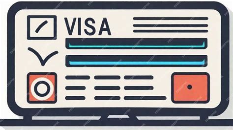 Proceso Simplificado De Solicitud De Visado De Viaje Foto Premium