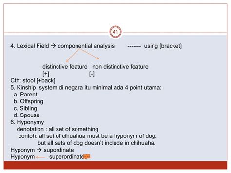 Lexical Relations In Semantic Ppt