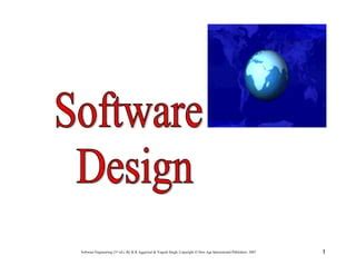 Chapter 5 Software Design PPT