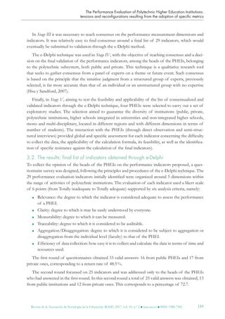 The Performance Evaluation Of Polytechnic Higher Education Institutions
