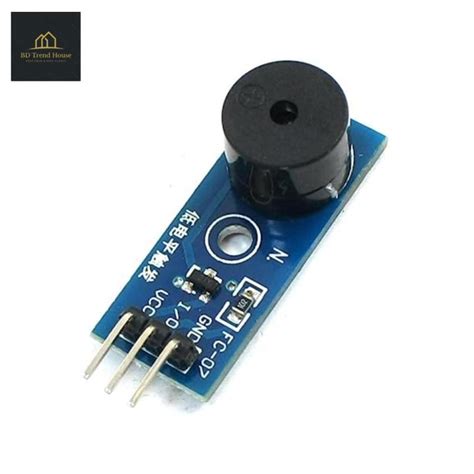 Active Low Level Trigger Buzzer Alarm Module For DIY MCU SCM Arduino Uno Daraz Bd