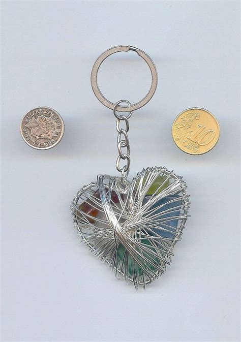 Genuine Scottish Sea Glass Keyring Beach Vintage Collectors Etsy Uk