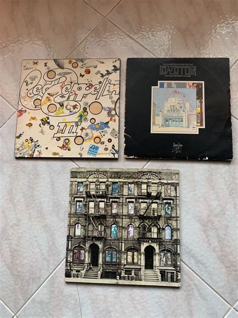 Led Zeppelin 3 Great Albums Multiple Titles 2xlp Catawiki