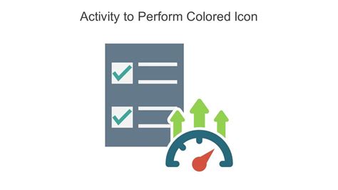 Activity To Perform Colored Icon In Powerpoint Pptx Png And Editable Eps Format PPT Template
