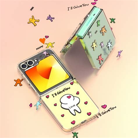 갤럭시z플립6캐릭터케이스 셰이플리