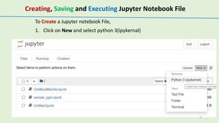 Python And Jupyter Introduction Pptx