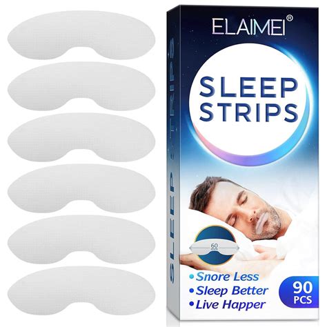 Sleep Patch For Nasal Breathing Shut And Snoring Correction White