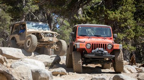 Jeep Lj Wranglers Built Two Ways And Driving The Dusy Ershim Trail