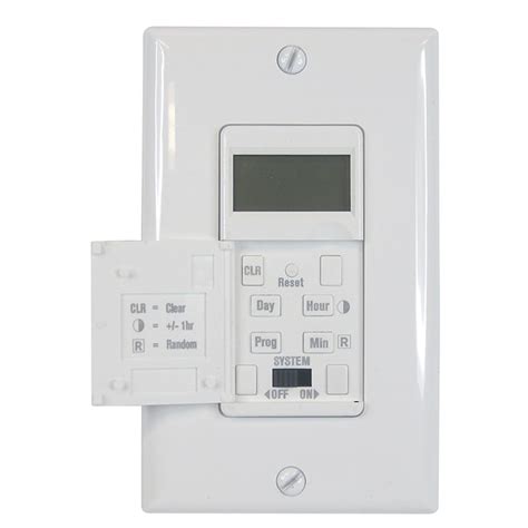 Utilitech 15 Amp Digital Residential Hardwired Countdown Lighting Timer