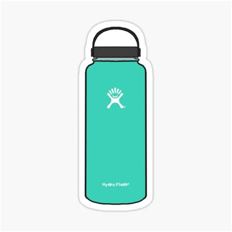 Hydroflask Cartoon Sticker For Sale By Tomfewings Redbubble