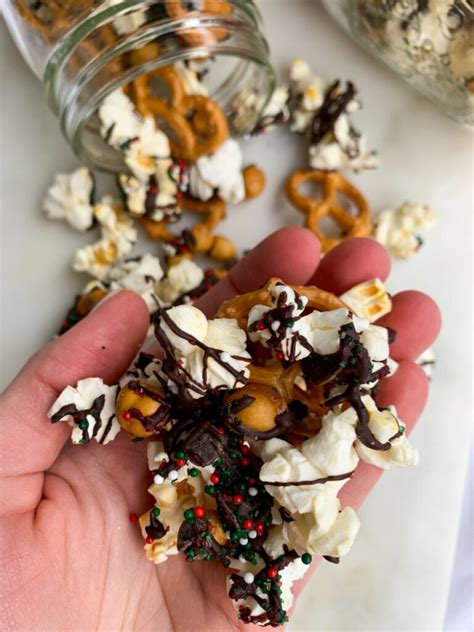 Sweet And Salty Christmas Snack Mix Wellness By Kay