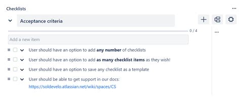 top 6 things to track with checklists in jira issu atlassian community