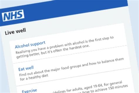 Live Well Nhs Ncc Benevolent Fund