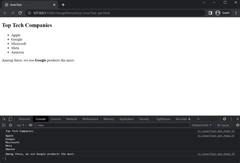 Javascript Html Dom Change Or Update Elements Bitslord