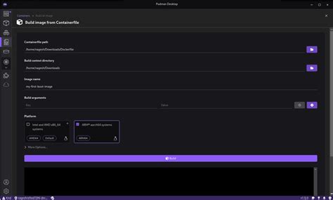 prerequisites and step by step process build and run an image mode