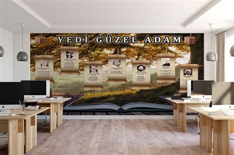 Edebiyat sokağı posterleri ucuz fiyat Poster atölyesi cocuk duvar kagidi