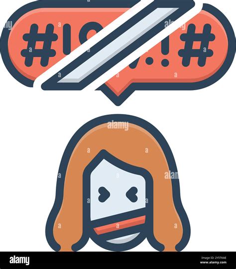 Icon for censored, censorship Stock Vector Image & Art - Alamy