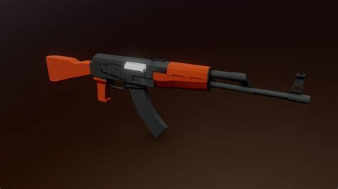 Ak47-csgo 3D models - Sketchfab