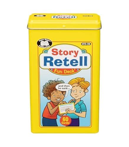 Super Duper Publications Story Retell Comprehension Fun Deck