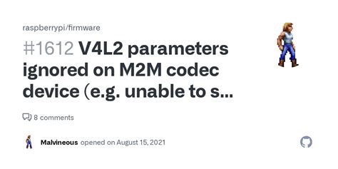 V4l2 Parameters Ignored On M2m Codec Device Eg Unable To Set Bitrate · Issue 1612