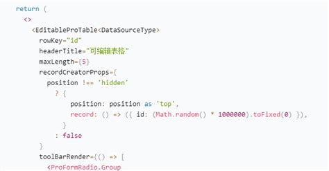 Bug Editableprotable出现点击添加一行数据只能新增一行的问题但是限制长度未达到 · Issue 725 · Umijsplugins · Github